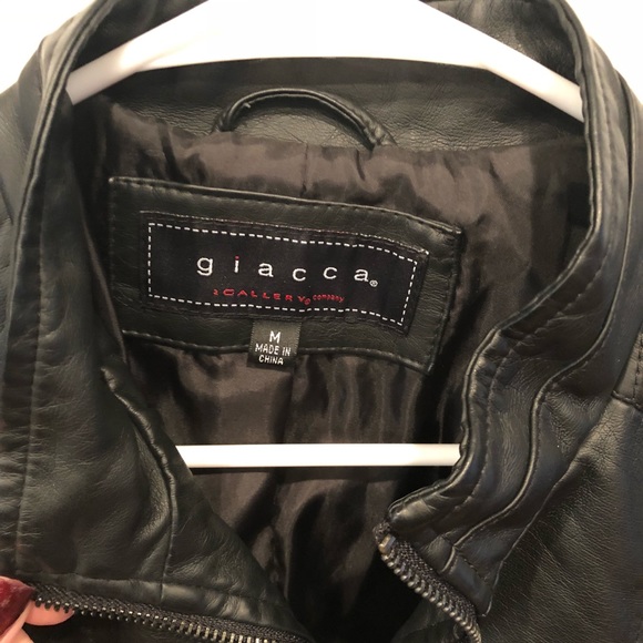 giacca | Jackets & Coats | Giacca Leather Jacket | Poshmark